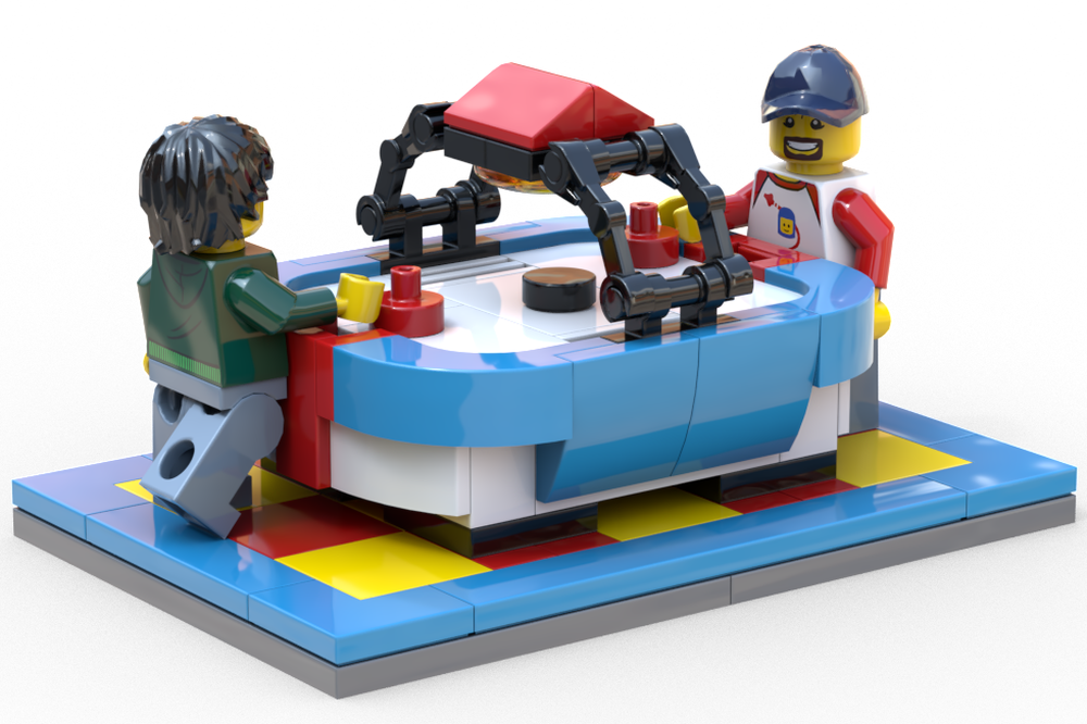 LEGO MOC Air Hockey Table by Ptchnk | Rebrickable - Build with LEGO