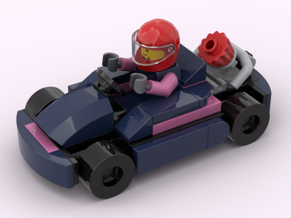 LEGO MOC Racing Kart design 1 by MasterCarBuilde | Rebrickable - Build ...