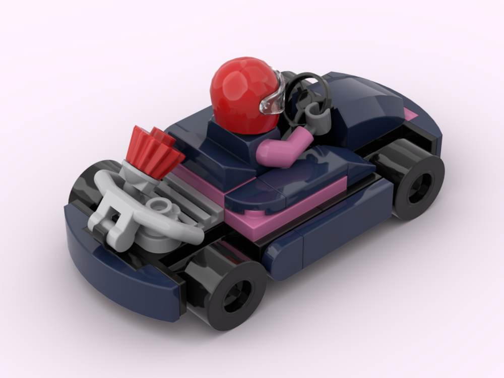 LEGO MOC Racing Kart design 1 by MasterCarBuilde | Rebrickable - Build ...