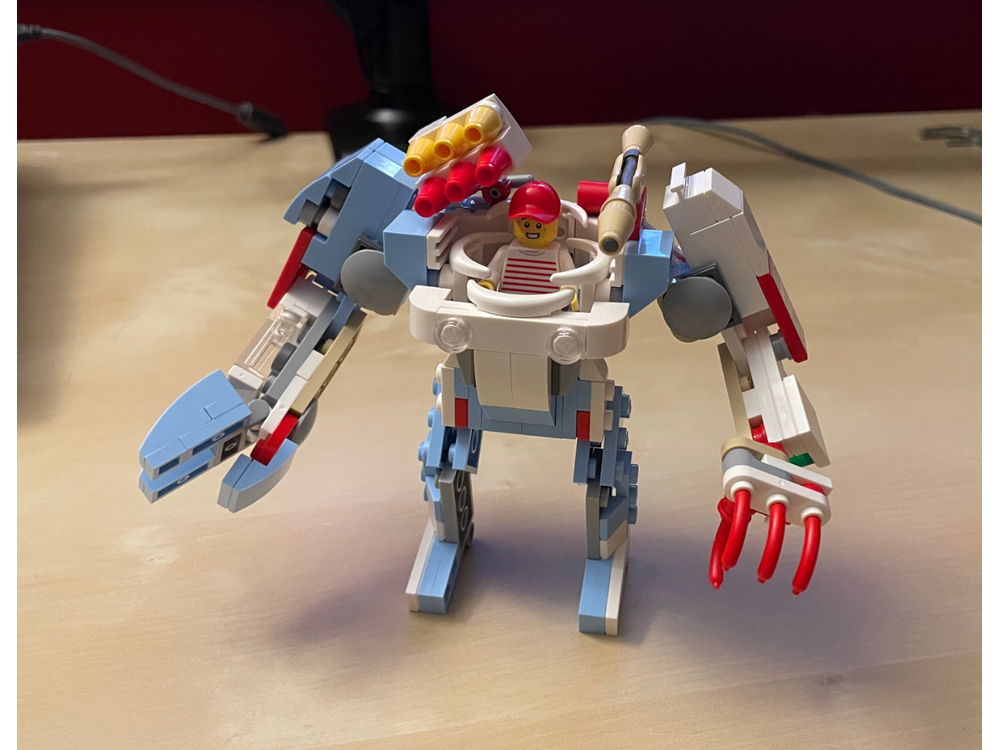 LEGO MOC Retro Food Truck Mech Suit by eric_nunya | Rebrickable - Build ...