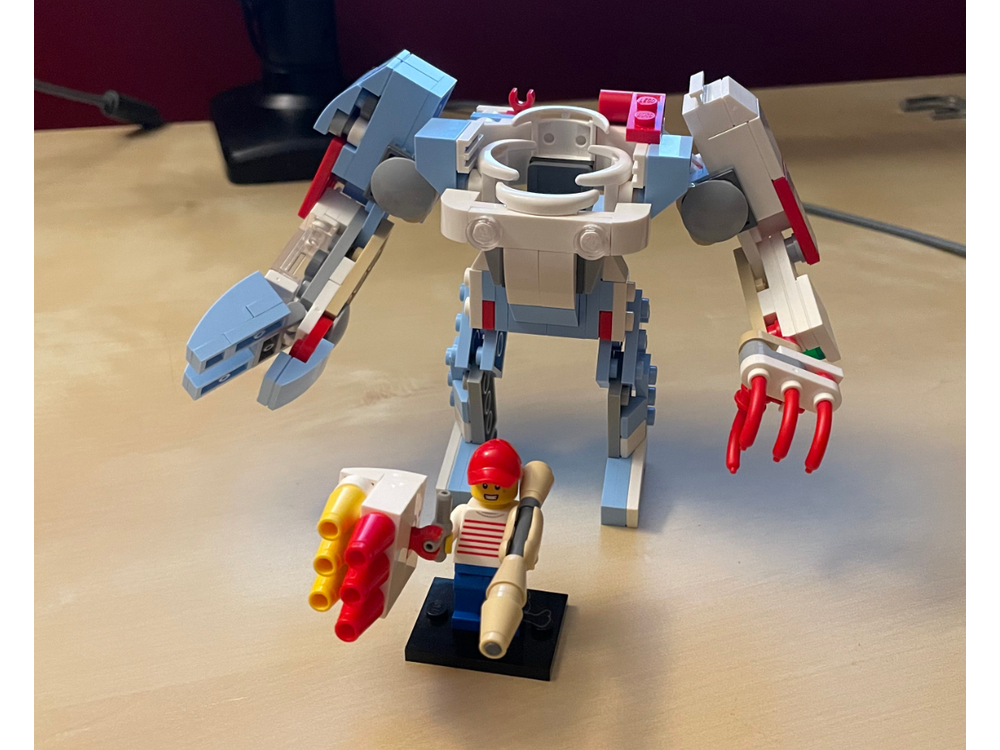 LEGO MOC Retro Food Truck Mech Suit by eric_nunya | Rebrickable - Build ...