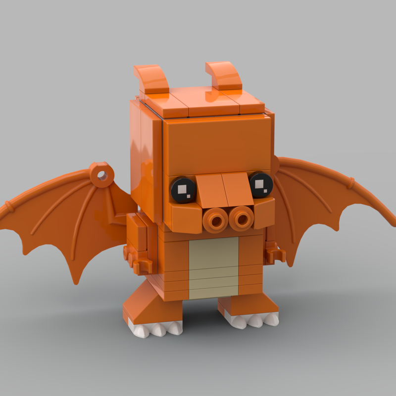 LEGO MOC Charizard (Pokémon) by herpuderpules | Rebrickable - Build ...