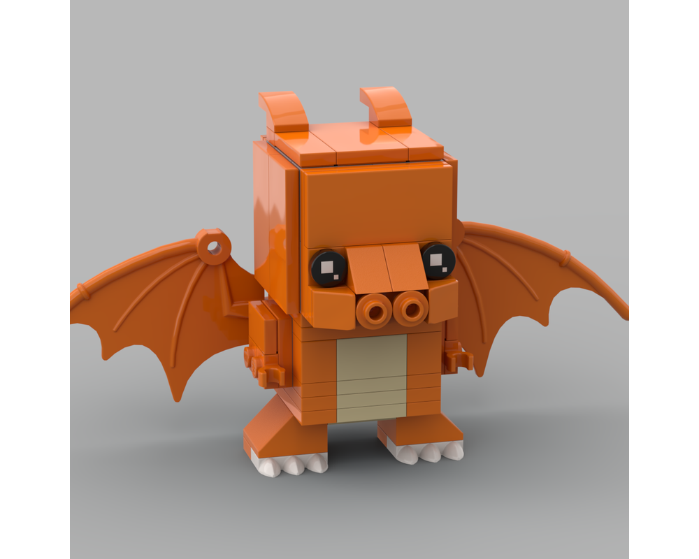 LEGO MOC Charizard (Pokémon) by herpuderpules | Rebrickable - Build ...