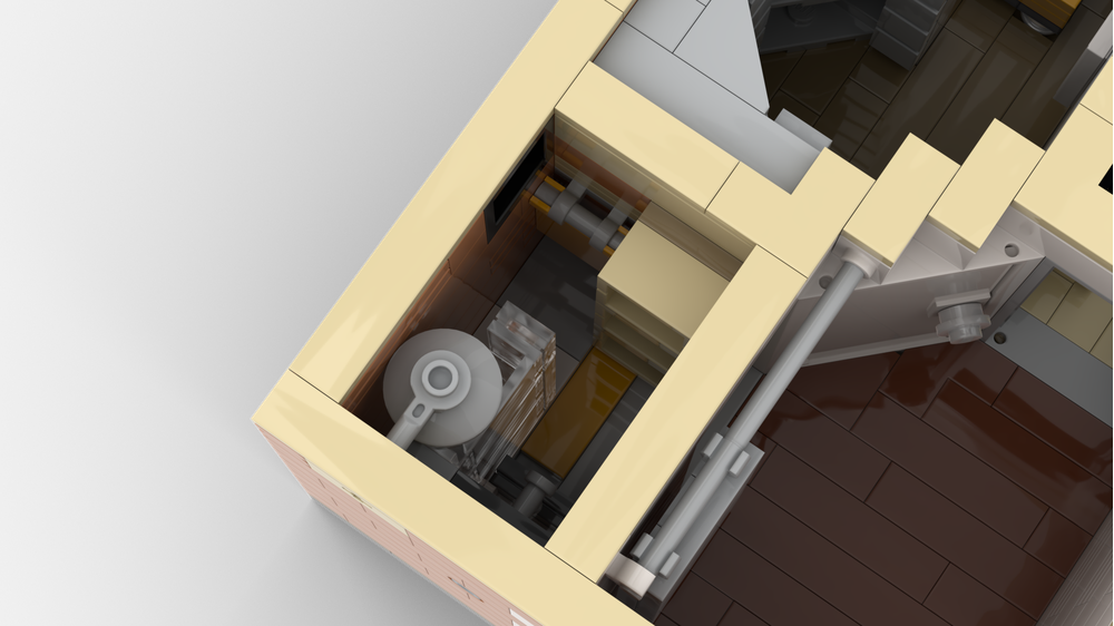 LEGO MOC My flat as a SitComplex floor by Macs.R | Rebrickable - Build ...
