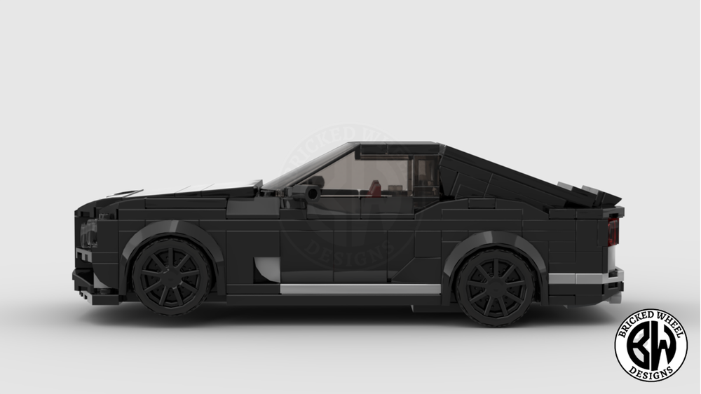 LEGO MOC Bentley Continental GT - Black by BrickedWheel | Rebrickable ...