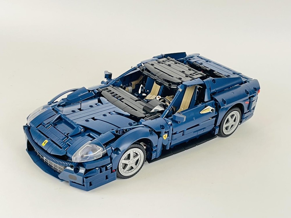 LEGO MOC FERRARI 575 SUPERAMERICA by Loxlego | Rebrickable - Build with ...