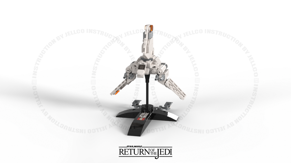 LEGO MOC Ultramicro Imperial Shuttle Lambda Class T-4a by jellco ...