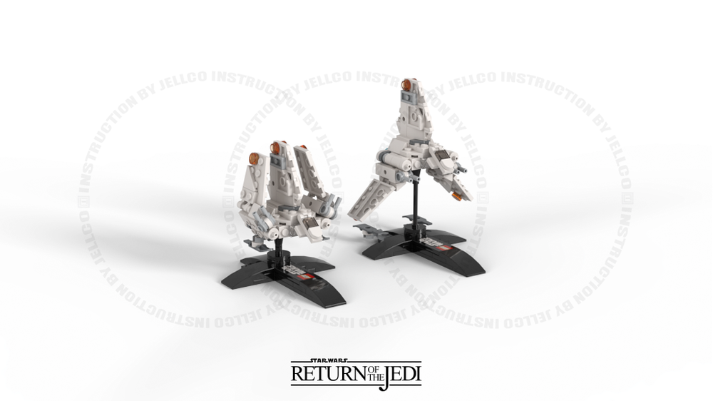 LEGO MOC Ultramicro Imperial Shuttle Lambda Class T-4a by jellco ...