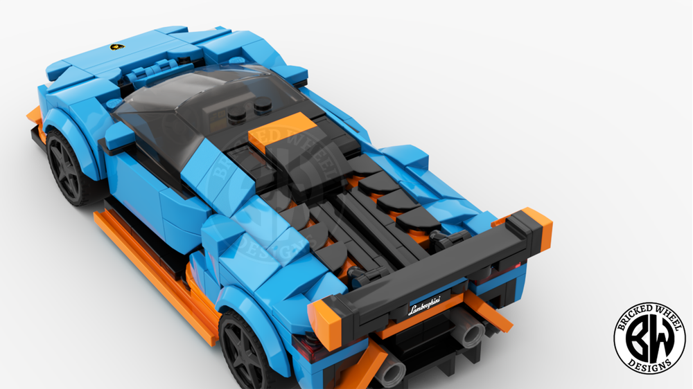 LEGO MOC Lamborghini Huracan STO by BrickedWheel | Rebrickable - Build ...