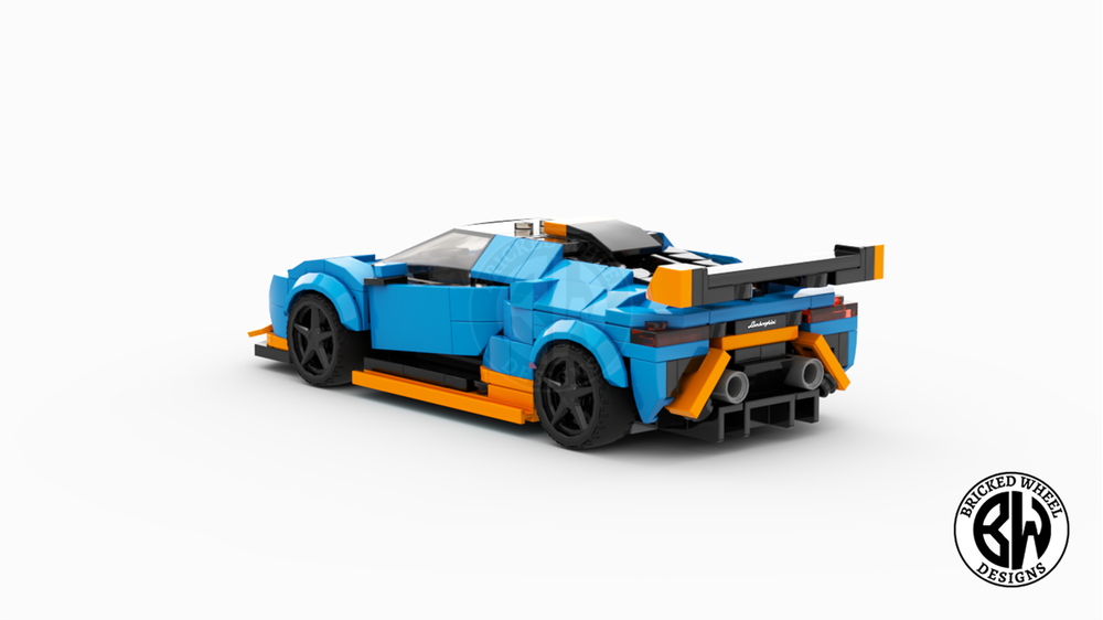 LEGO MOC Lamborghini Huracan STO by BrickedWheel | Rebrickable - Build ...