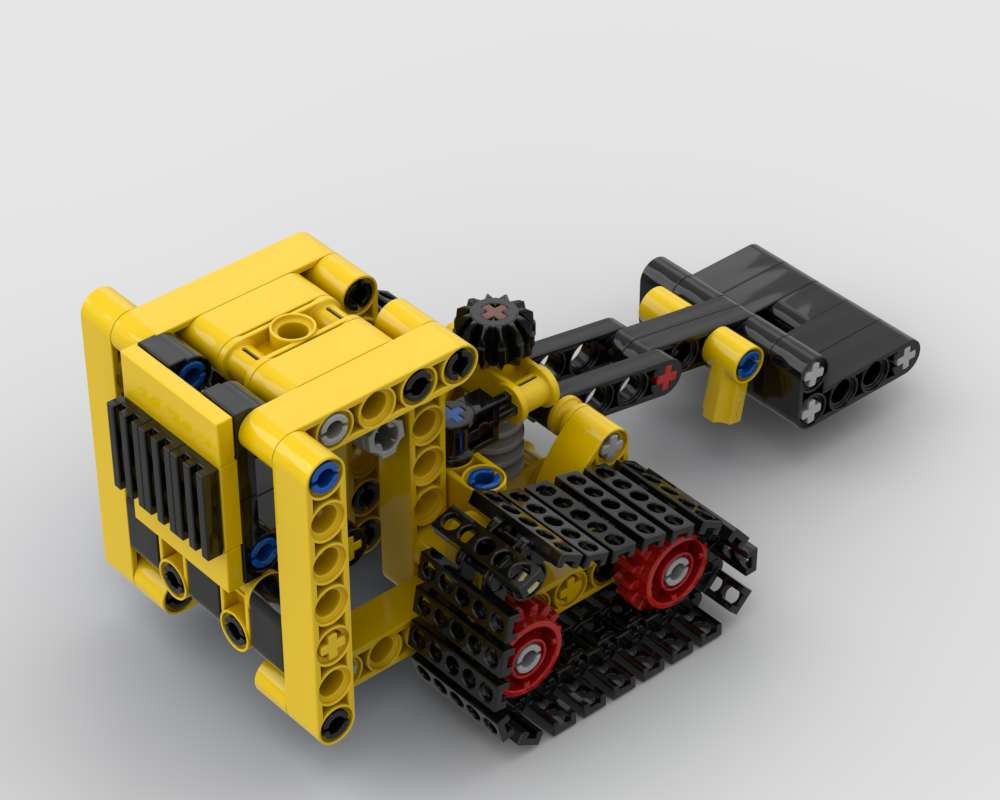 LEGO MOC Small Track Loader 42163 Alternative by ErikGS | Rebrickable ...