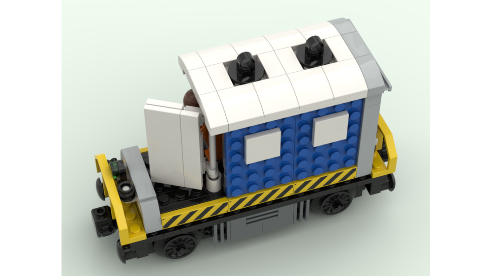 LEGO MOC Chemical toilet wagon (Portaloo, Porta-Potty, Dixi, ToiToi) by ...