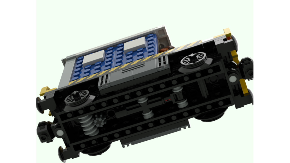 LEGO MOC Chemical toilet wagon (Portaloo, Porta-Potty, Dixi, ToiToi) by ...