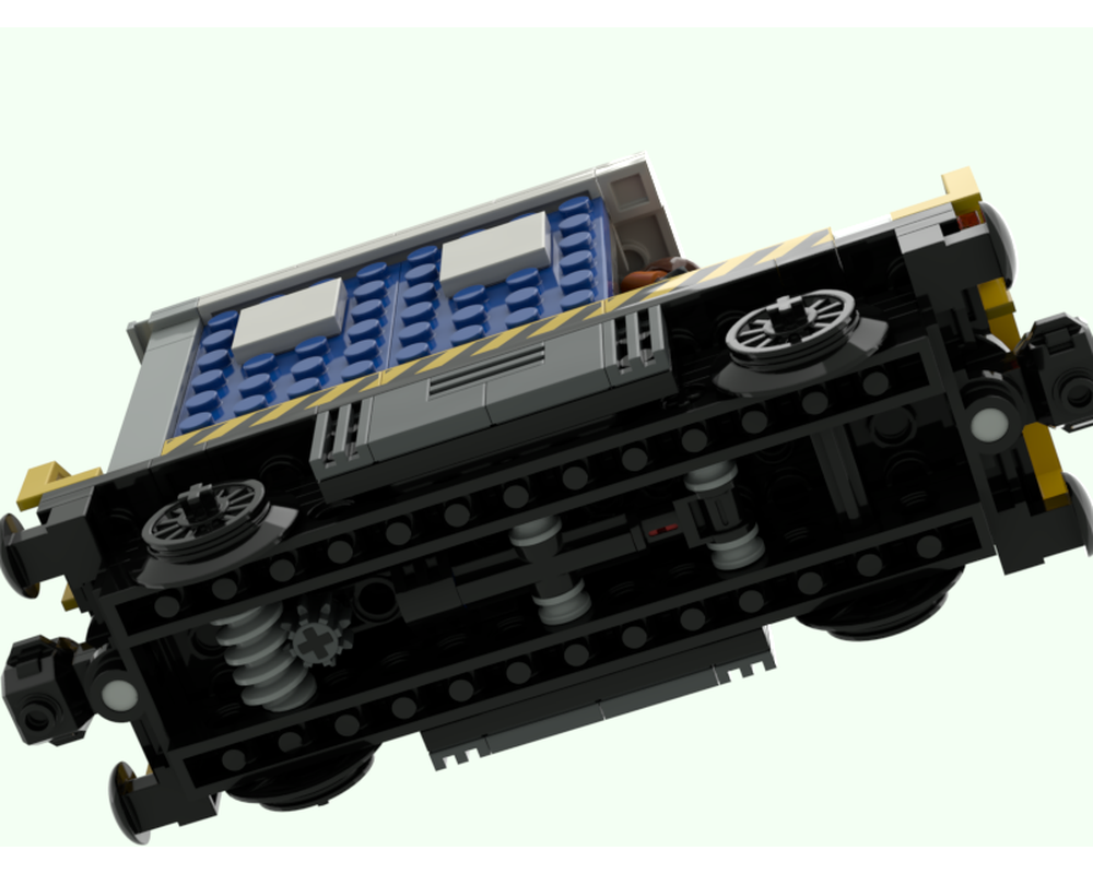 LEGO MOC Chemical toilet wagon (Portaloo, Porta-Potty, Dixi, ToiToi) by ...