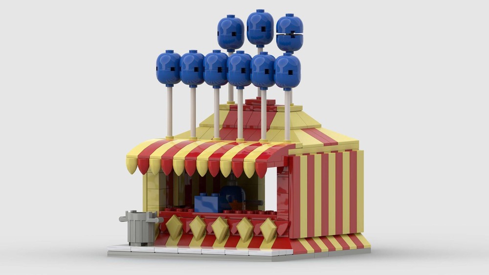 LEGO MOC balloon shop by Dimi_kristof | Rebrickable - Build with LEGO
