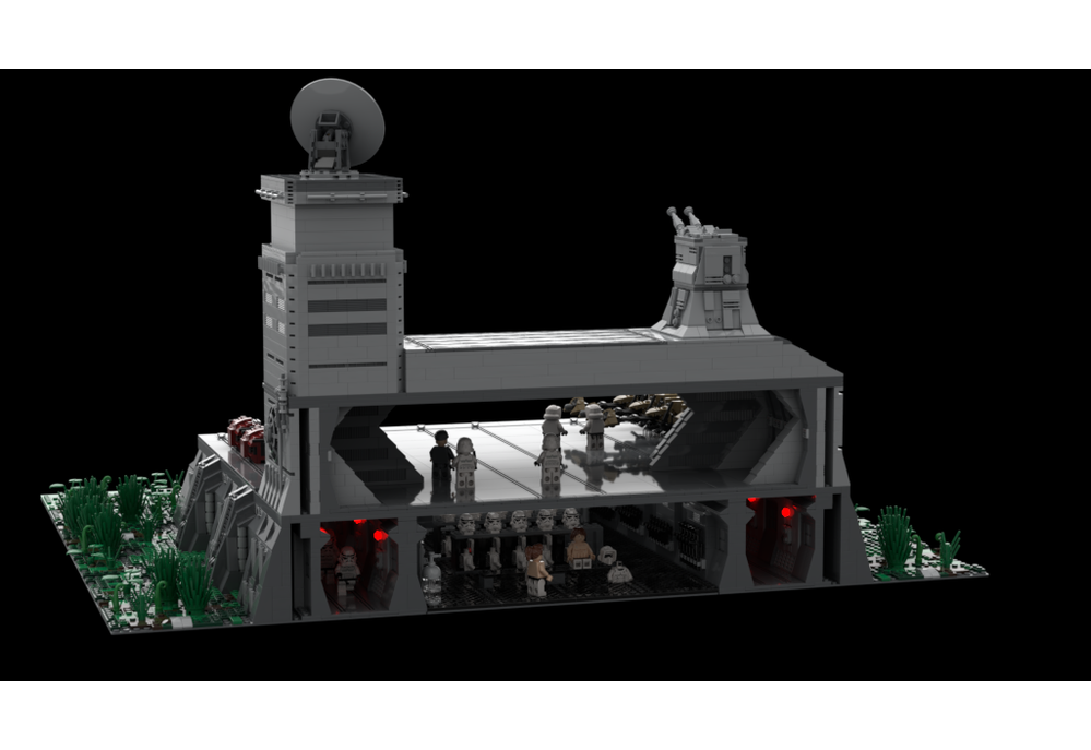 LEGO MOC SW - Speeder Platform on Endor by Sarinoo90 | Rebrickable ...