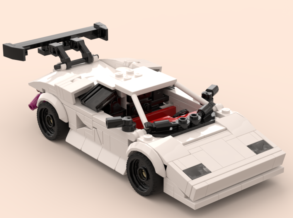 LEGO MOC-172851 Twin Turbo Lamborghini Countach 76908 by Xayabricks ...