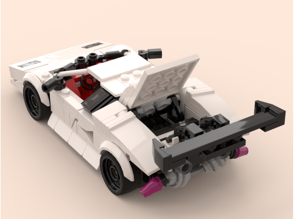 LEGO MOC Twin Turbo Lamborghini Countach V.2 76908 by Xayadude ...