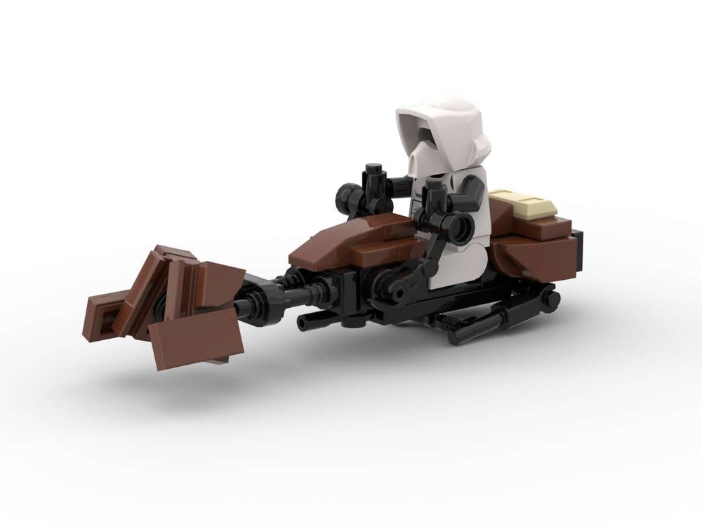 LEGO MOC Endor Speeder Bike by Doudoubricks | Rebrickable - Build with LEGO
