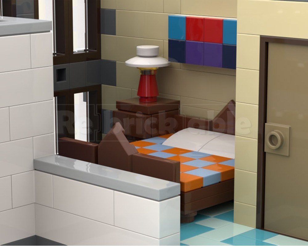 LEGO MOC Pawn Shop Modular Building by Soandso | Rebrickable - Build ...