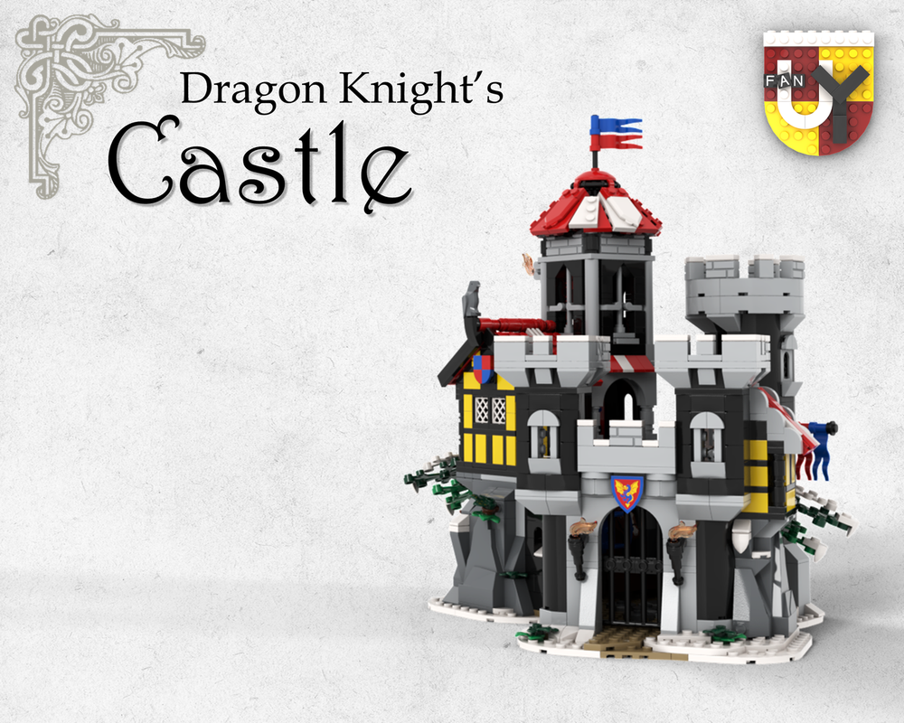 LEGO MOC Dragon Knights Castle by bricks_fan_uy | Rebrickable - Build ...