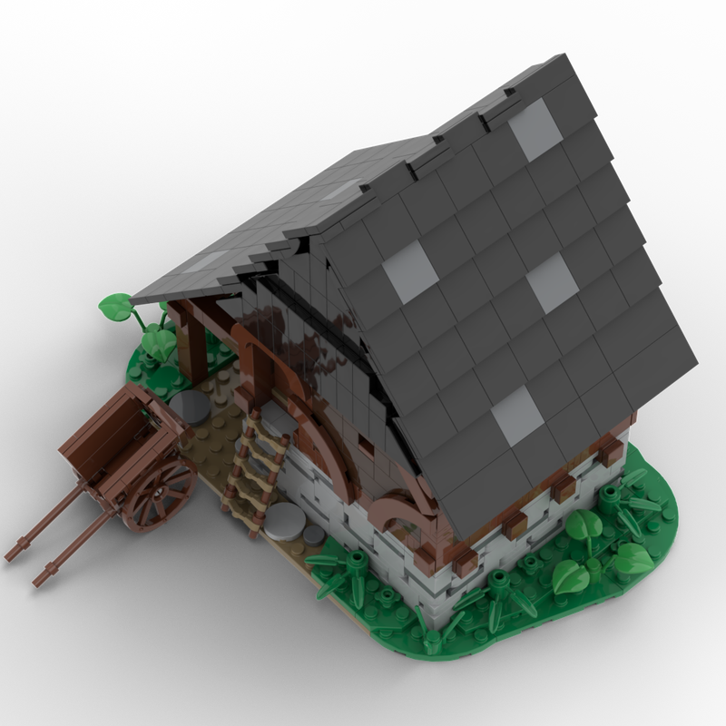 LEGO MOC Medieval Granary by TimBricks99 | Rebrickable - Build with LEGO
