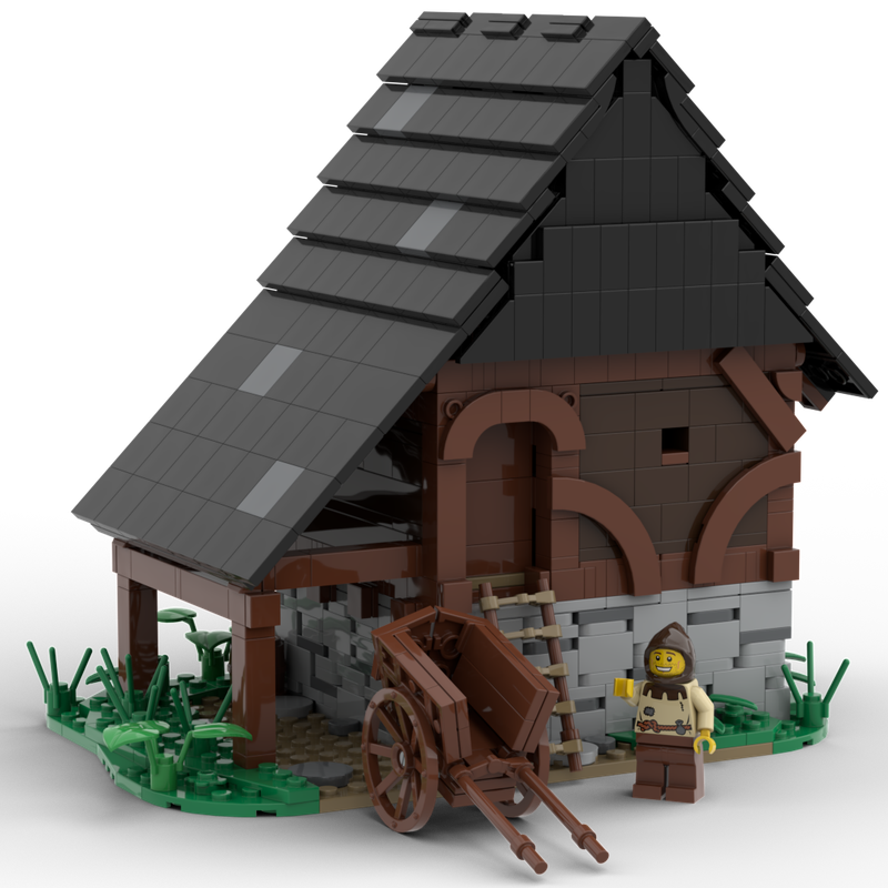 LEGO MOC Medieval Granary by TimBricks99 | Rebrickable - Build with LEGO