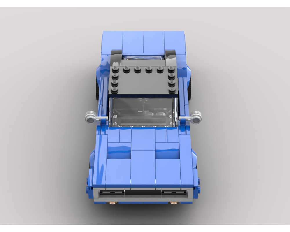 LEGO MOC '68 BLUE CHARGER by GT-Brick | Rebrickable - Build with LEGO