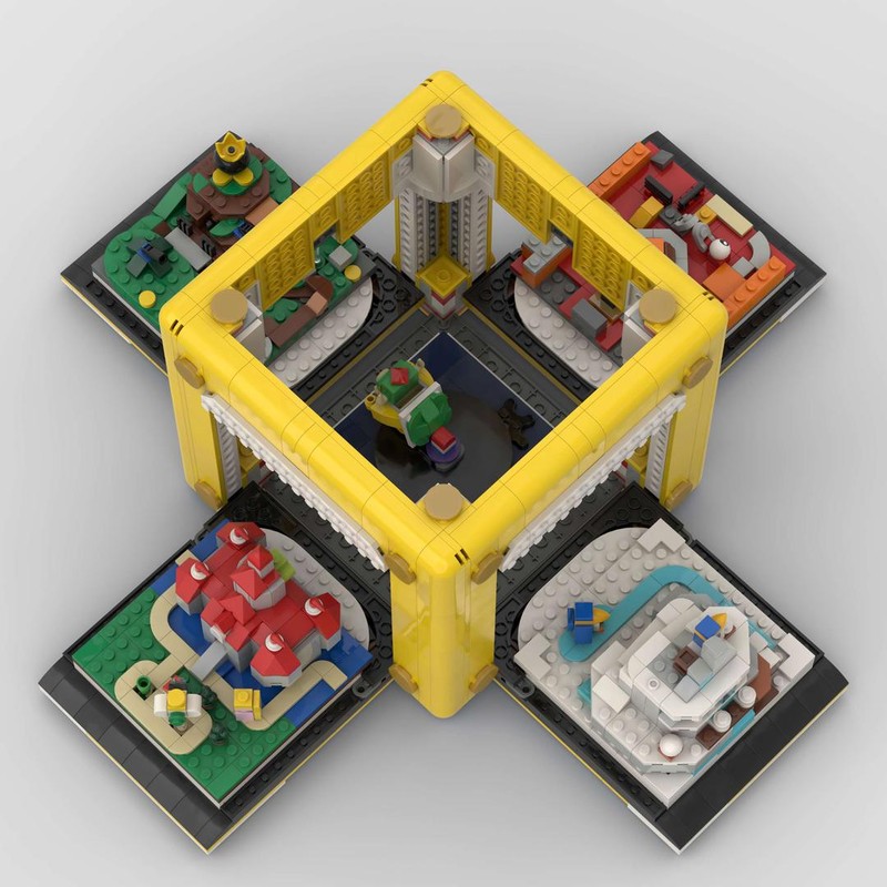 LEGO MOC Magi-Cube Frame + Super Mario by uminuo | Rebrickable - Build ...