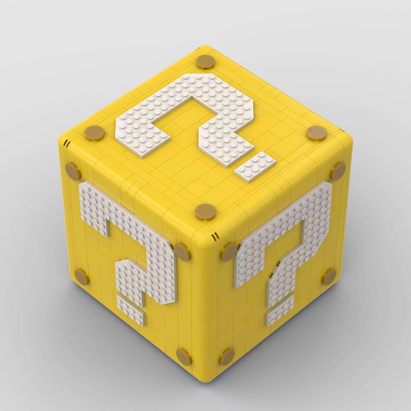 LEGO MOC Magi-Cube Frame + Super Mario by uminuo | Rebrickable - Build ...