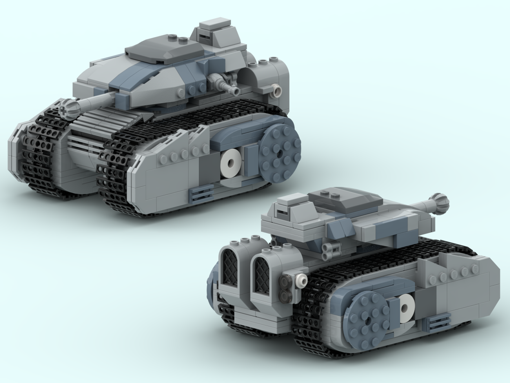LEGO MOC Solar Empire Light Tank by Lord_British | Rebrickable - Build ...