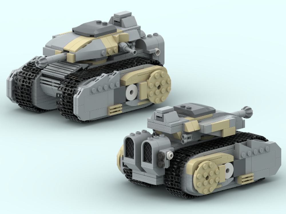 LEGO MOC Solar Empire Light Tank by Lord_British | Rebrickable - Build ...