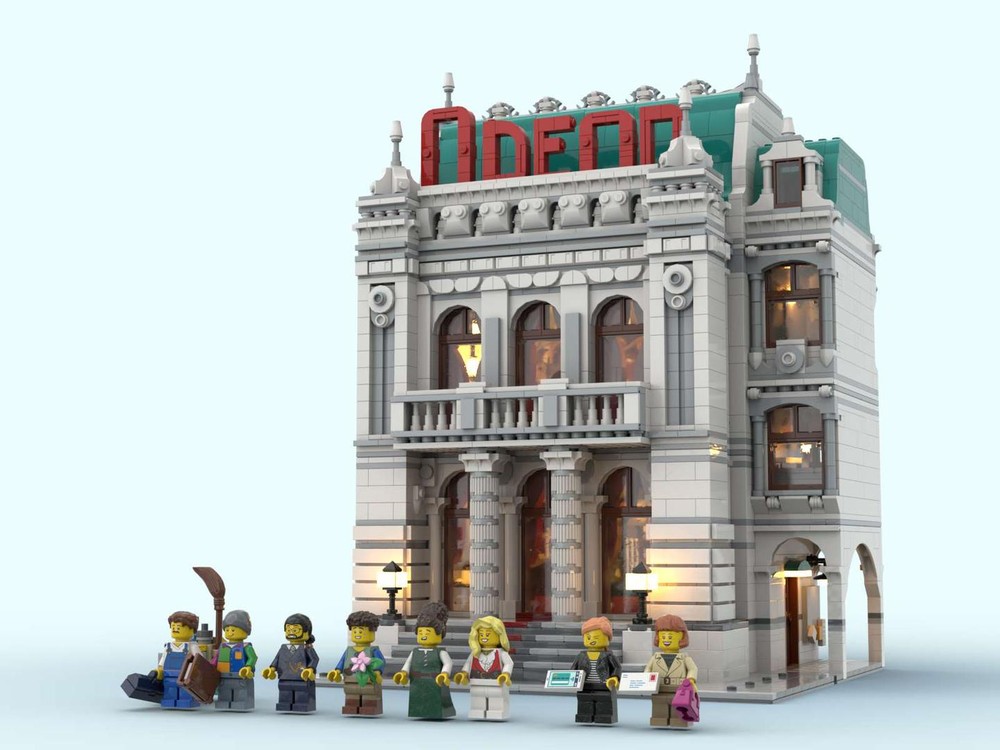 LEGO MOC Odeon Theatre by TanaseNicolae | Rebrickable - Build with LEGO