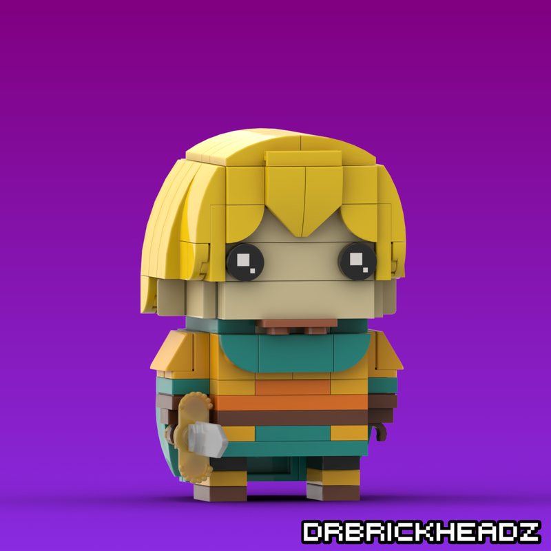 LEGO MOC Captain Phoebus (Hunchback of Notre Dame) Brickheadz by ...