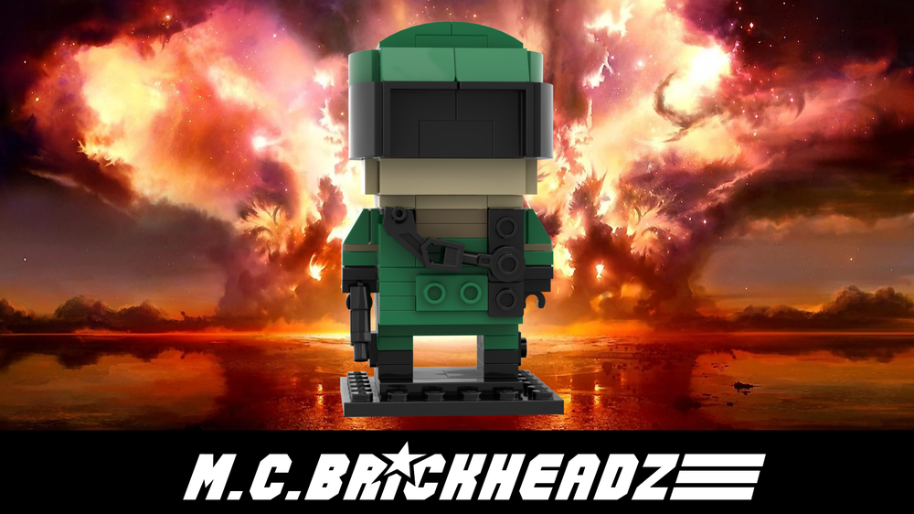 LEGO MOC-172930 Steeler (1982-83) - M.C.Brickheadz series 1 by Headache ...