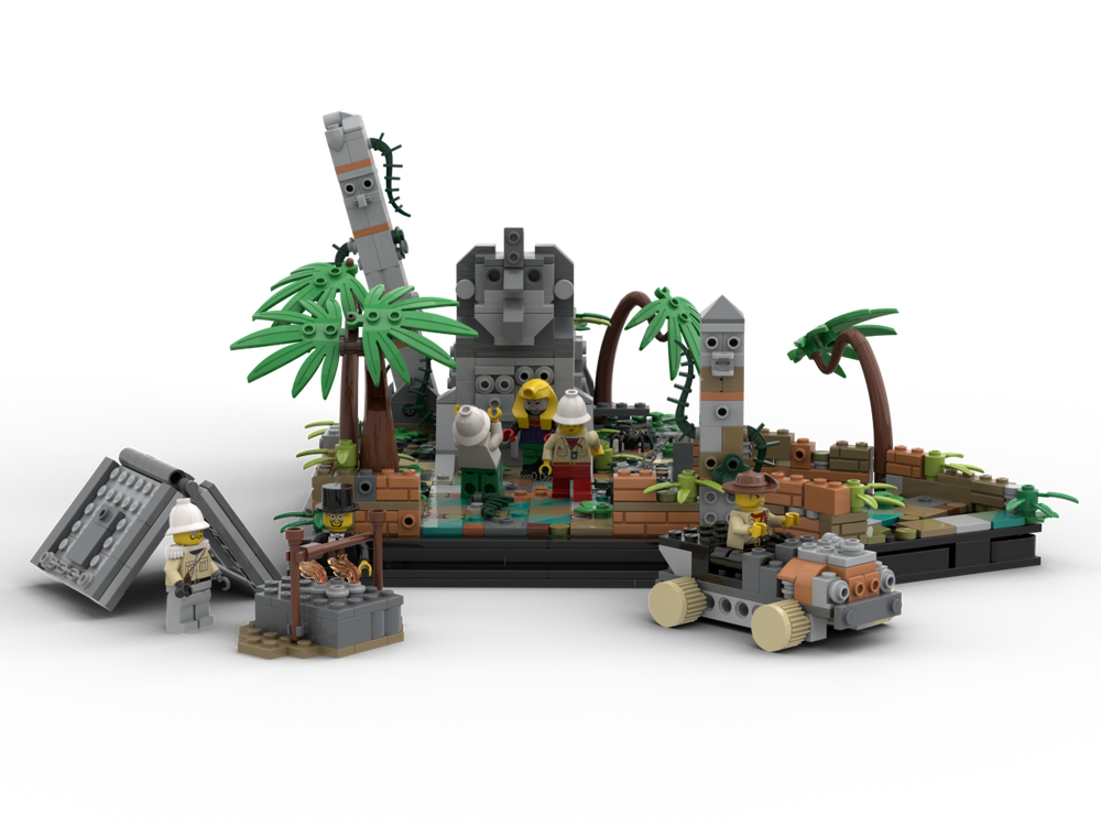 LEGO MOC 77015 - Sphynx Secret Surprise by Tavernellos | Rebrickable ...