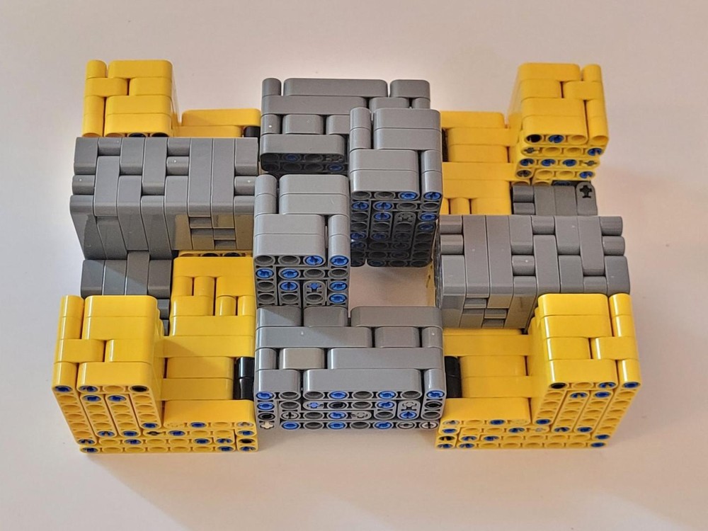 LEGO MOC SOMA infinity folded cube by jemunoz0 | Rebrickable - Build ...