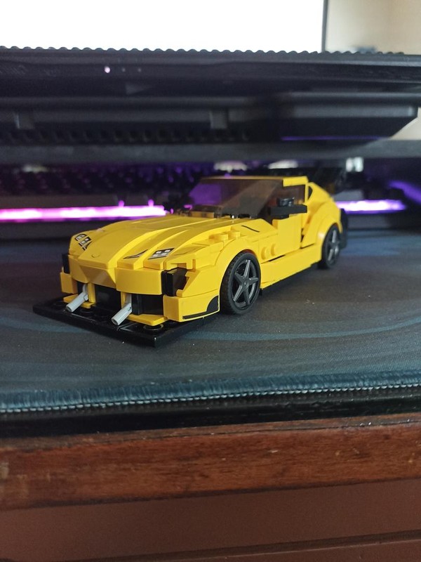 LEGO MOC 76901 Tuned Toyota GR Supra by Miklite18 | Rebrickable - Build ...