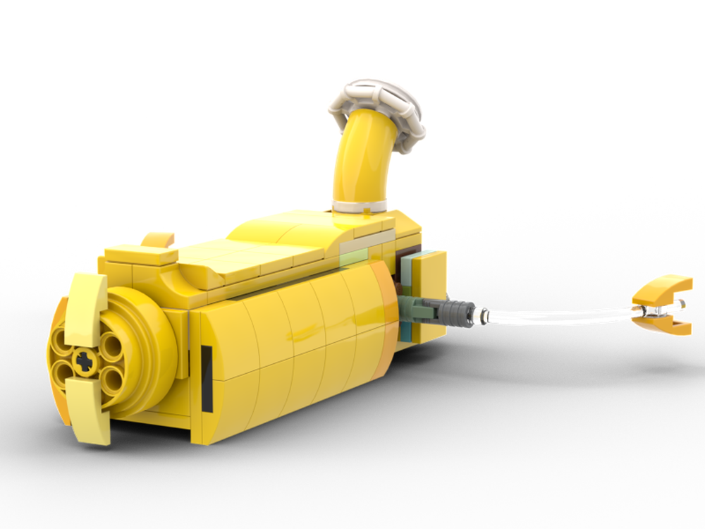 LEGO MOC-172947 Yellow Sub by That Lego Dude | Rebrickable - Build with ...