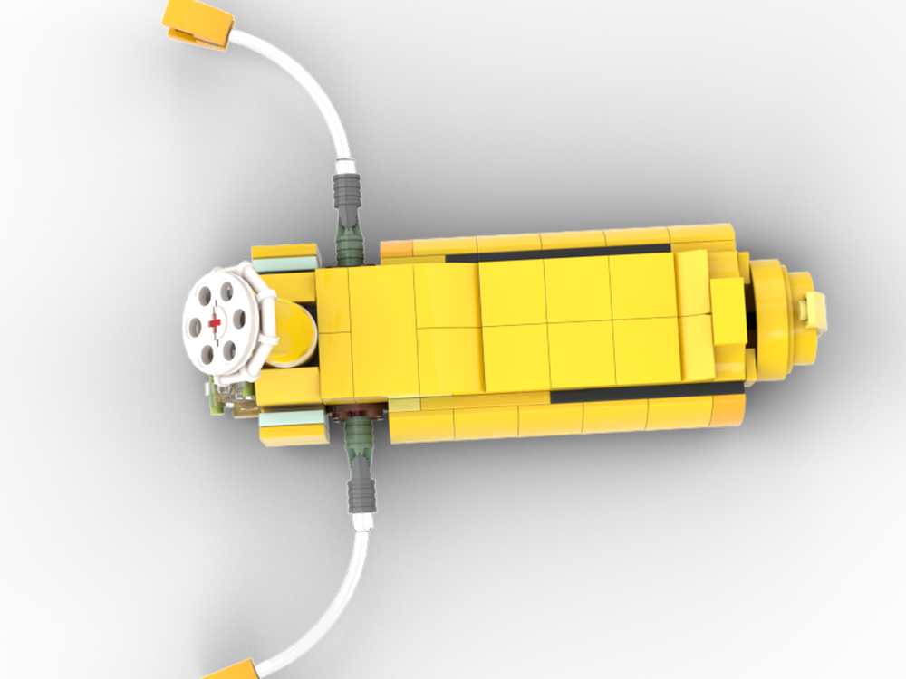 LEGO MOC-172947 Yellow Sub by Kid Stripes | Rebrickable - Build with LEGO