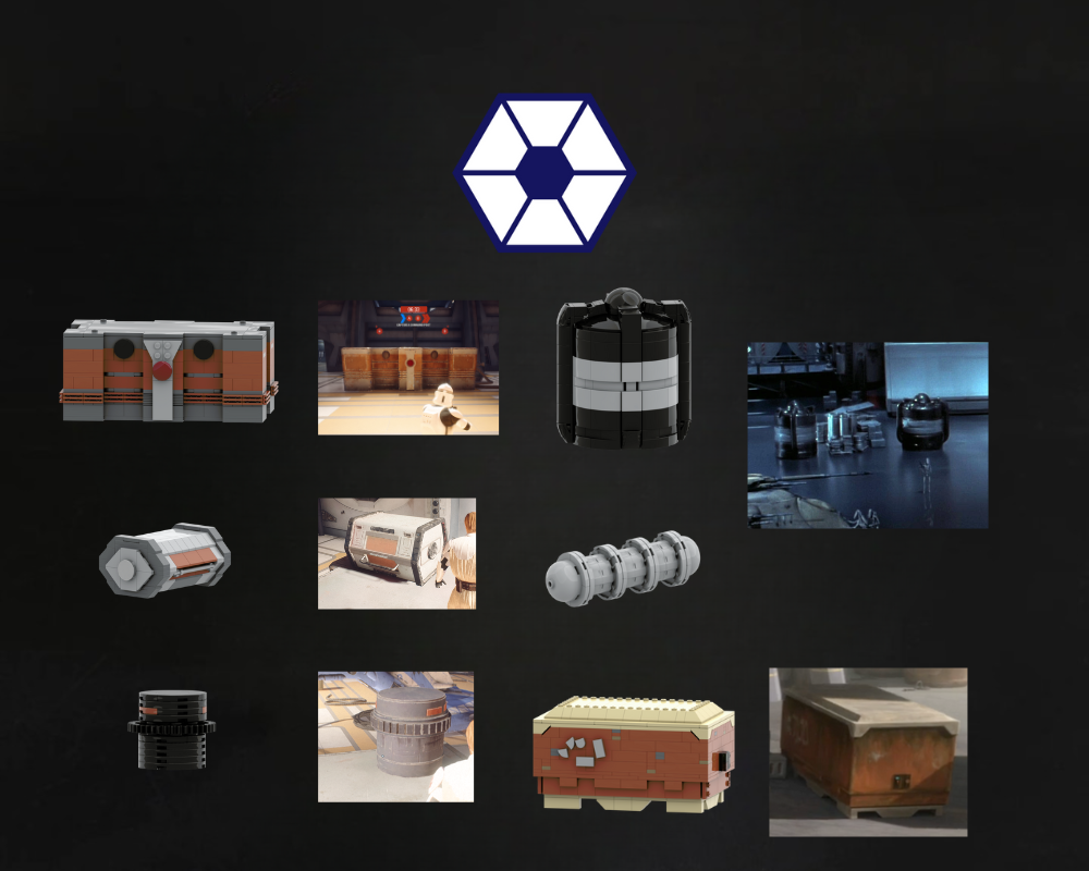 LEGO MOC Separatist Alliance - Crates, Containers & Structures by ...