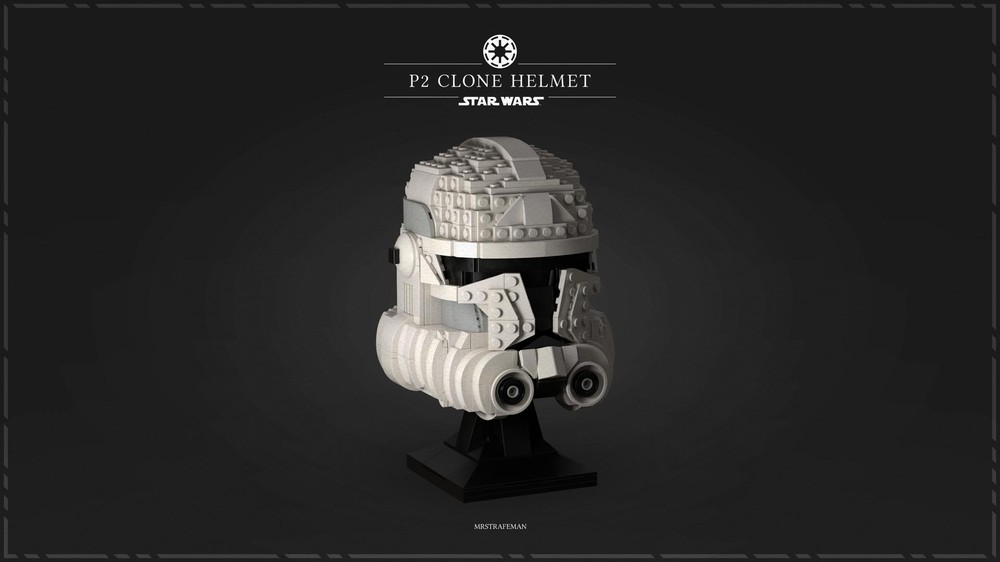 LEGO MOC P2 Regular Clone Helmet by MrStrafeMan | Rebrickable - Build ...