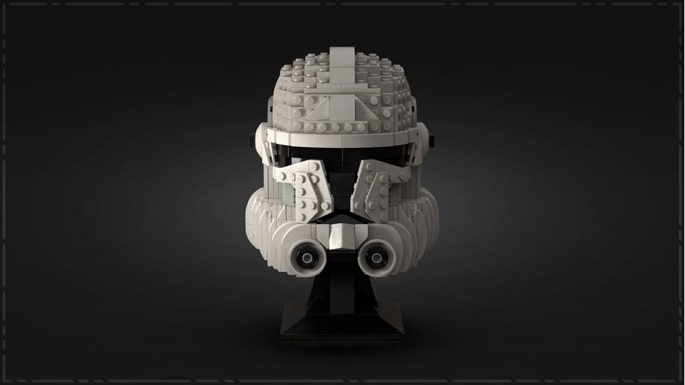 LEGO MOC P2 Regular Clone Helmet by MrStrafeMan | Rebrickable - Build ...