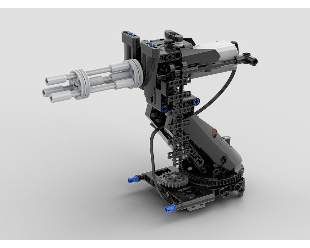 LEGO MOC M41 Machine Gun for the Halo Warthog by Nico71 | Rebrickable - Build with LEGO