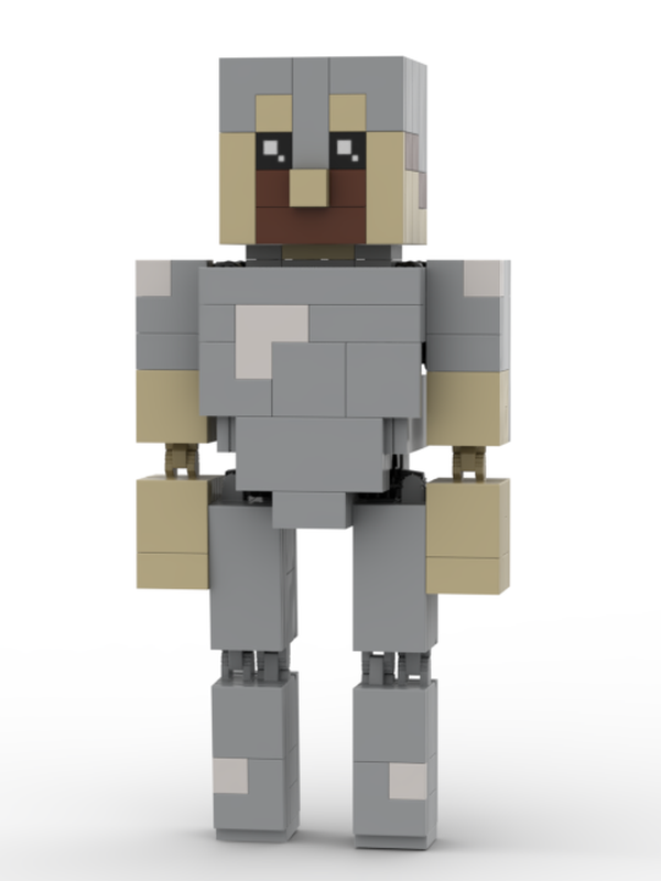 LEGO MOC Posable Minecraft Figure: Iron Armor by Space_Steave ...