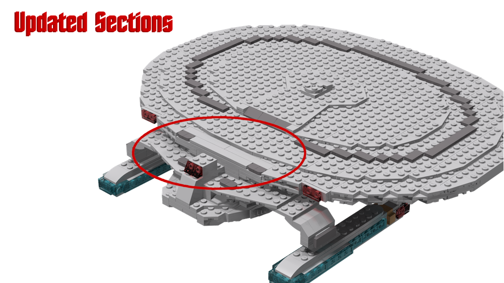 LEGO MOC Nebula-Class Starship USS Phoenix (Sensor Pod Variant) by ...