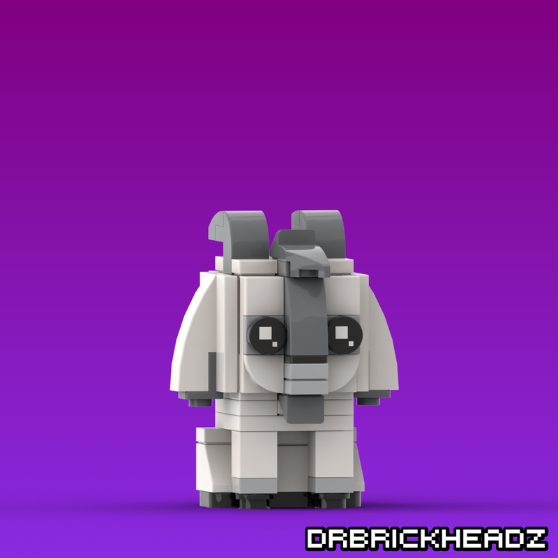 LEGO MOC Djali (Hunchback of Notre Dame) Brickheadz by DrBrickheadz ...