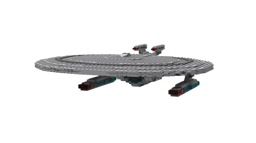 LEGO MOC Nebula-Class Starship USS Melbourne (4-Nacelle Variant) by ...