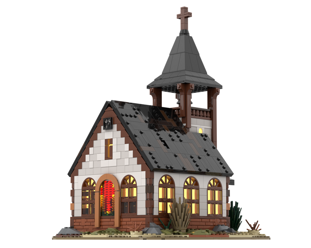 LEGO MOC Church (Western Series #4) by Legat_Of_Legion | Rebrickable ...