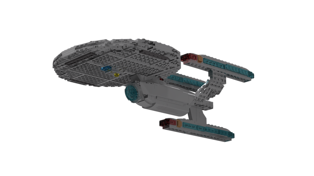 LEGO MOC Niagara-Class Starship USS Princeton by LegendAJ | Rebrickable ...